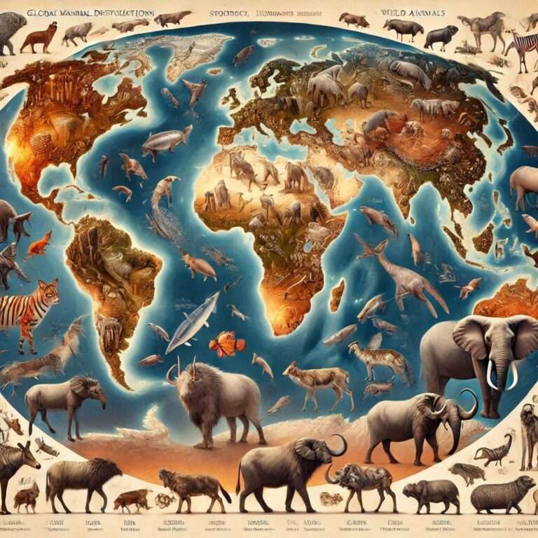 Global Mammal Population Distribution - mannvetcorner