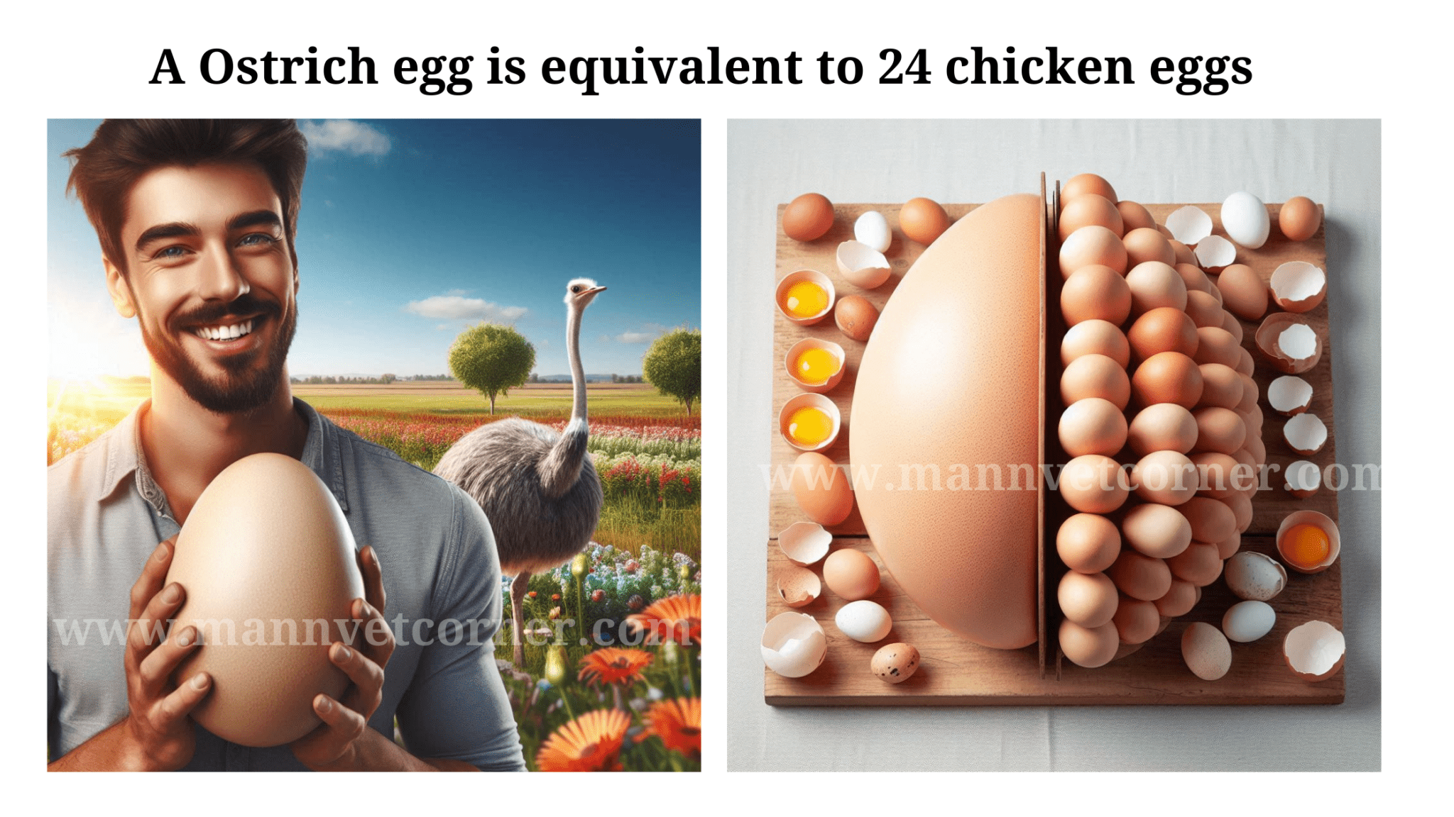 Ostrich Egg and Its Nutrition - mannvetcorner