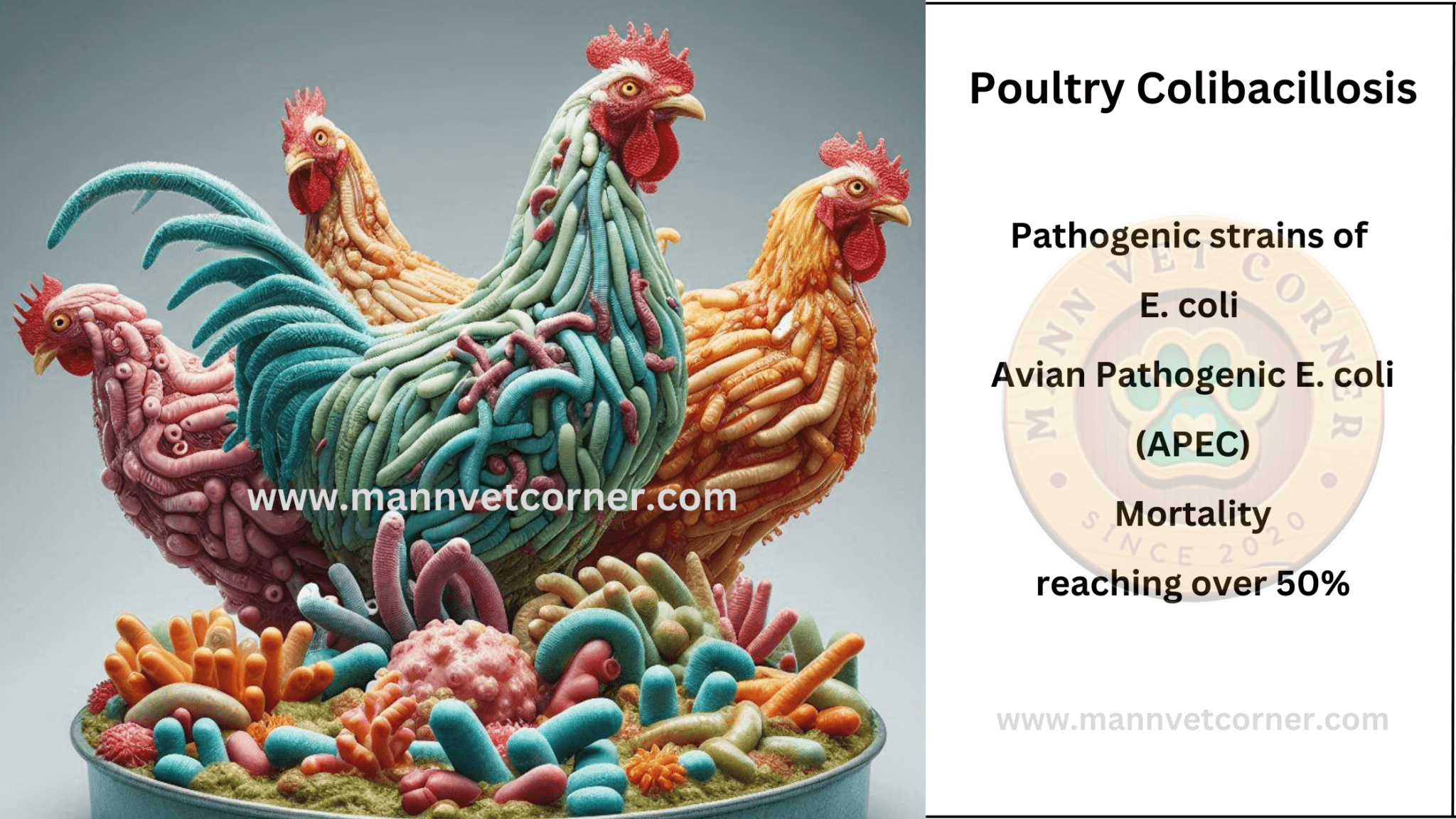 Colibacillosis (E. Coli) in Poultry - mannvetcorner