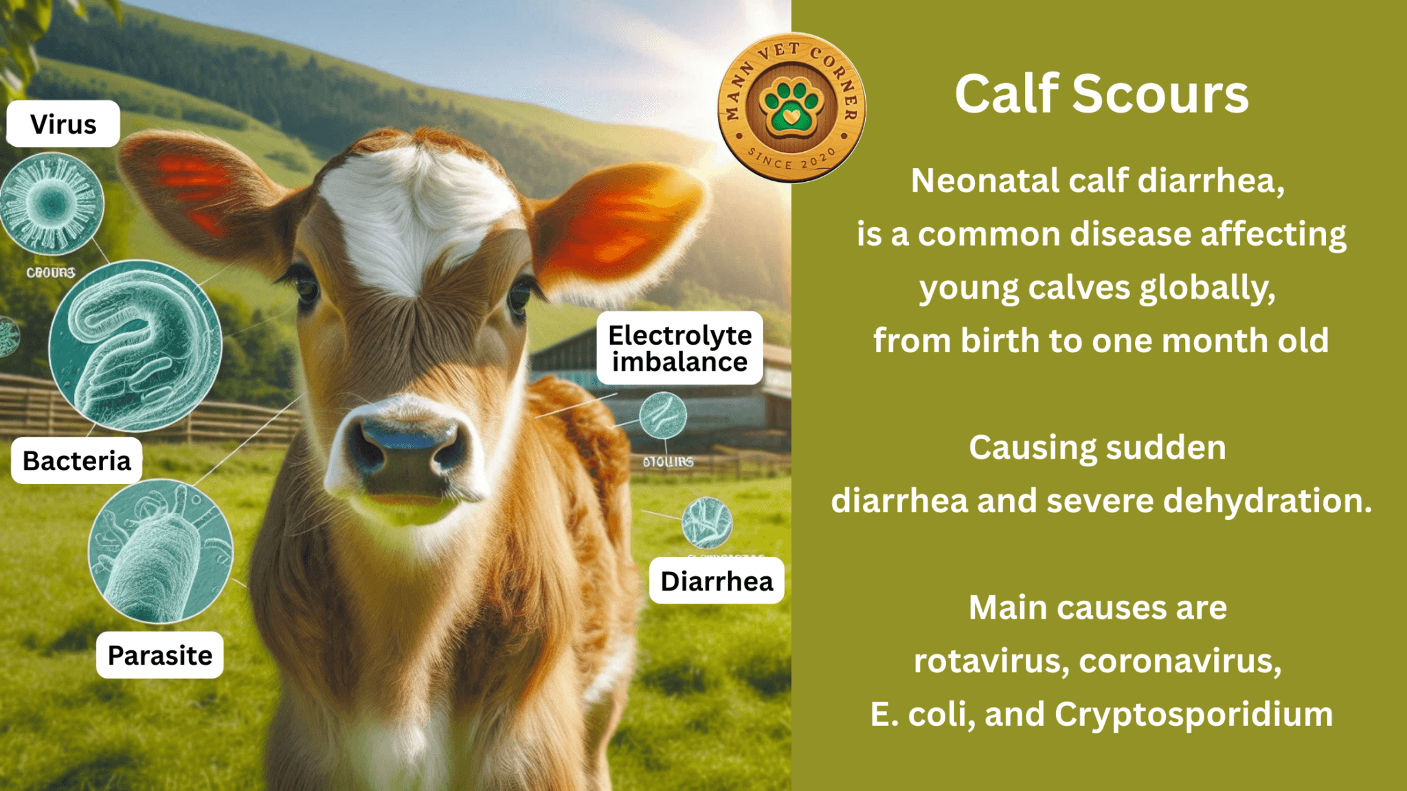 Calf Diarrhea: From Signs to Deadly Scours - mannvetcorner