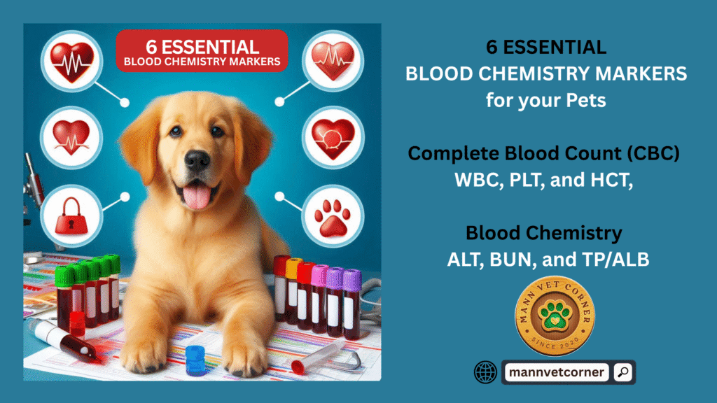 6 Essential Blood Markers for Pet Health - mannvetcorner