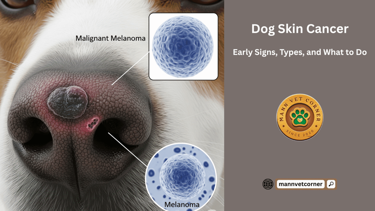 Dog Skin Cancer: Early Signs, Types, and What to Do - mannvetcorner