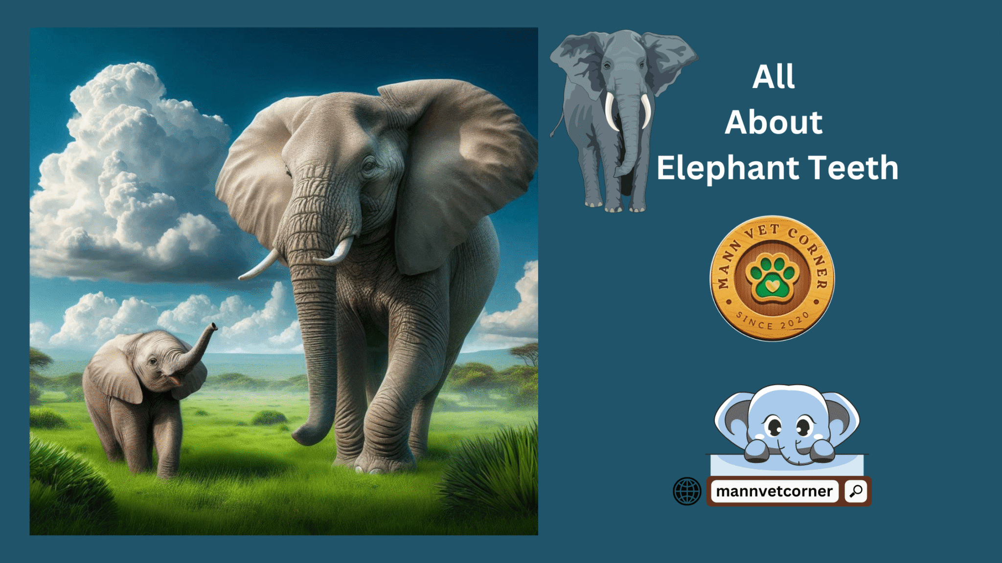 All About Elephant Teeth - mannvetcorner