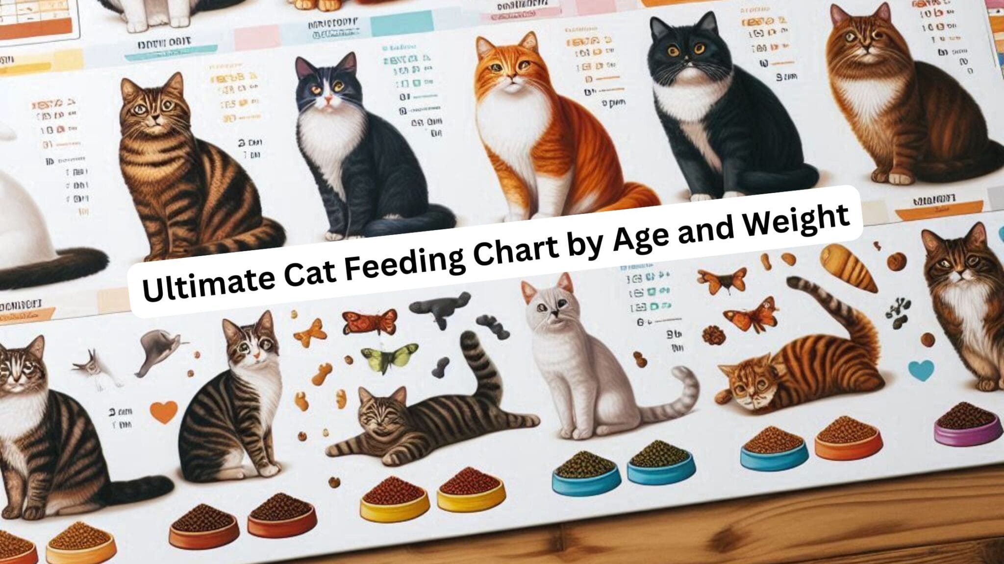 Ultimate Cat Feeding Chart by Age and Weight - mannvetcorner
