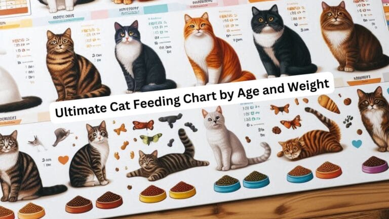 Ultimate Cat Feeding Chart by Age and Weight - mannvetcorner