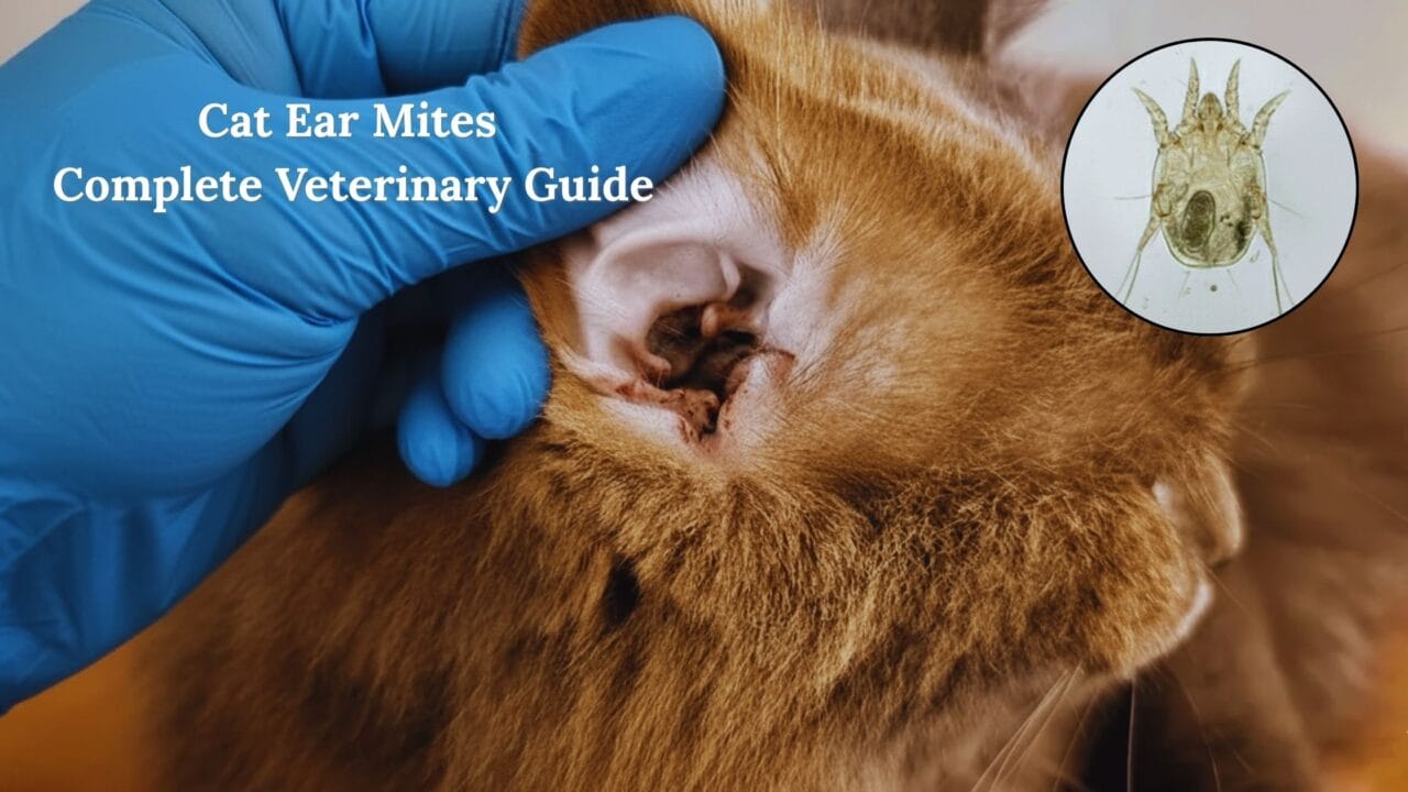 Cat Ear Mites: Complete Veterinary Guide - mannvetcorner
