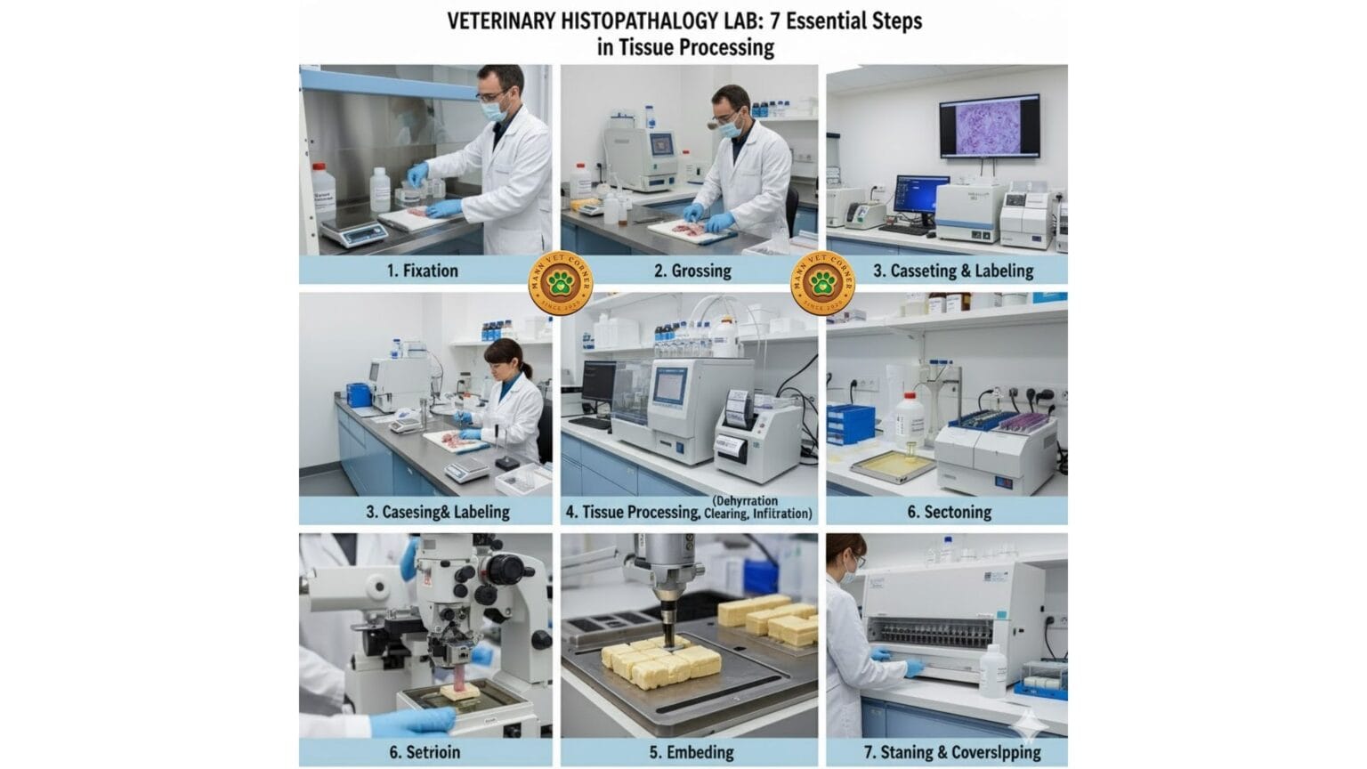 Histopathology Techniques in Veterinary Pathology - mannvetcorner