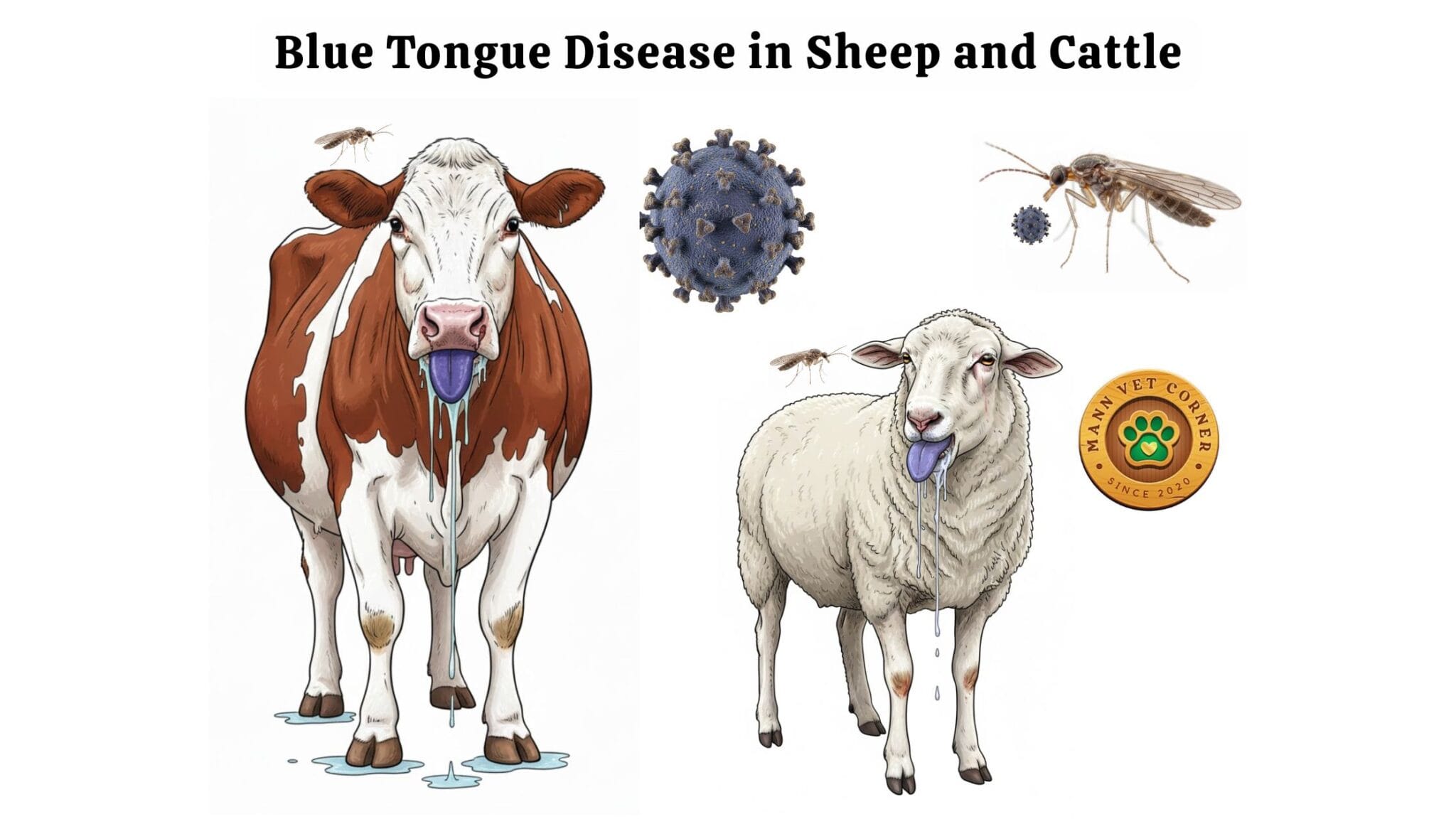 Blue Tongue Disease in Sheep and Cattle - mannvetcorner